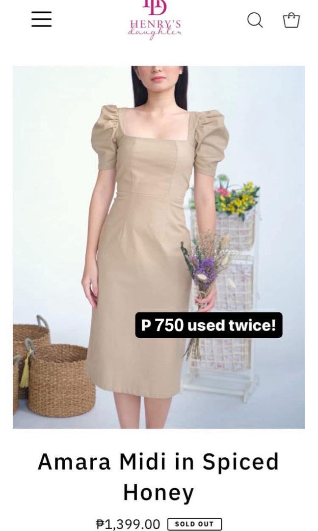 Beige Linen Graduation Dress (Local Shop), Women's Fashion, Dresses ...