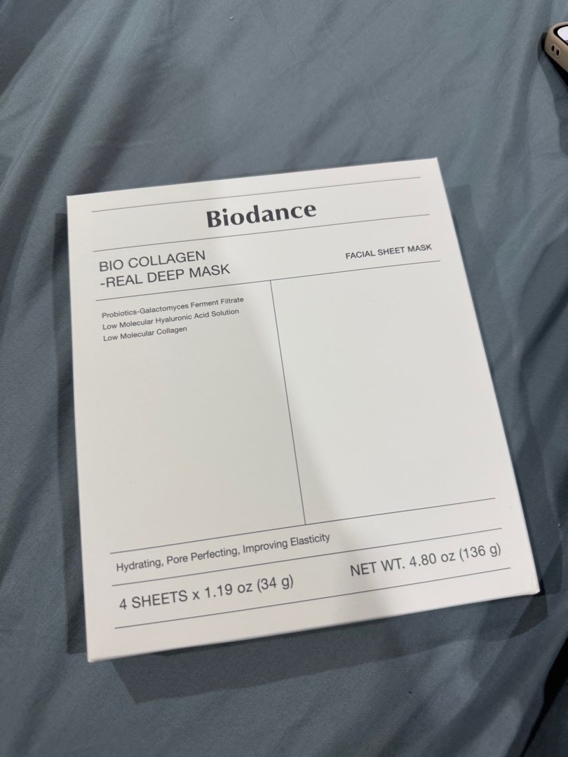 Biodance Bio-Collagen Real Deep Mask (1ea/4ea Per Box), Beauty ...