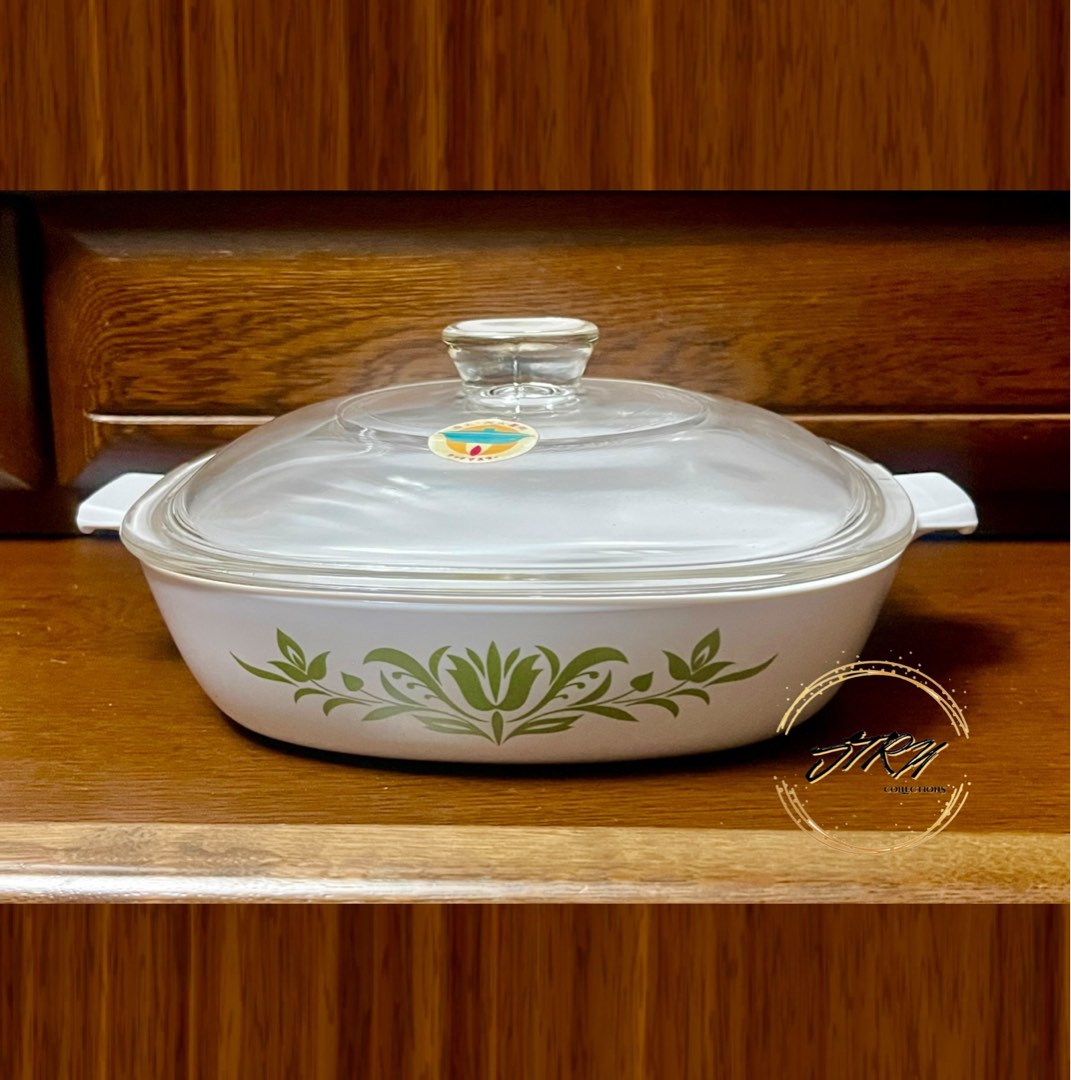 BRANDED JAPAN VINTAGE NARUMI NEOCERAM COOKMASTER CASSEROLE DISH WITH ...