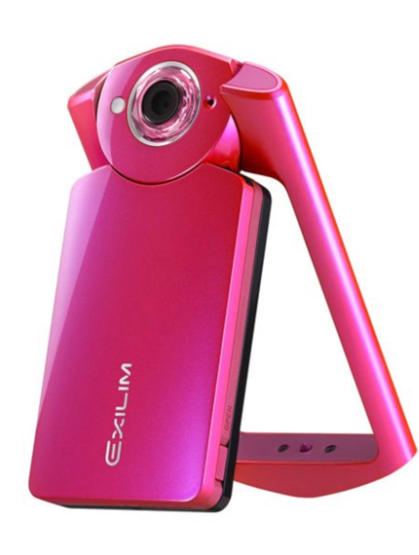 CASIO EXILIM EX-TR60 SELFIE CAMERA Vivid Pink (Limited), Photography ...