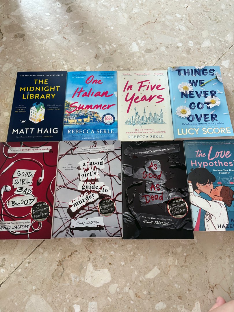 CHEAP Book Clearance Booktok Romance Fantasy YA TikTok Viral, Garage Sale on Carousell