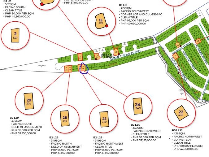 CLEAN TITLE lot for sale Alabang West 349 sqm lot near Tennis Court and ...