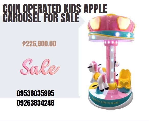COIN OPERATED KIDS APPLE CAROUSEL FOR SALE, Everything Else, Others on ...