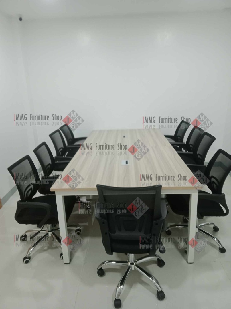 CONFERENCE TABLE w/ WIRE MANAGEMENT, Furniture & Home Living, Furniture ...