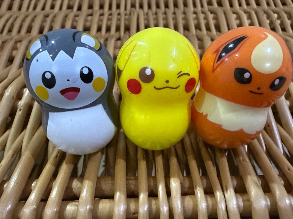 Coo’nuts Pokémon set of 3, Hobbies & Toys, Toys & Games on Carousell