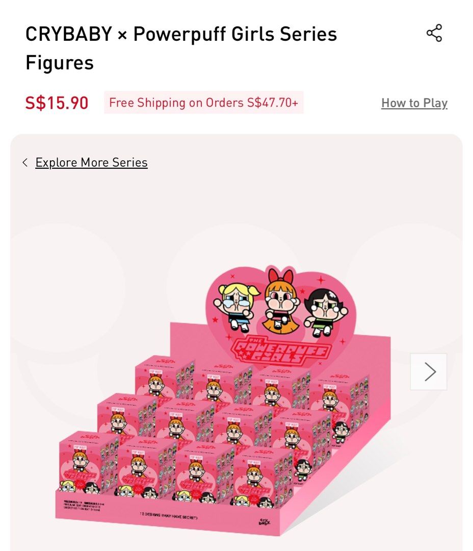 Crybaby- Powerpuff - The Mayor, Hobbies & Toys, Toys & Games on Carousell