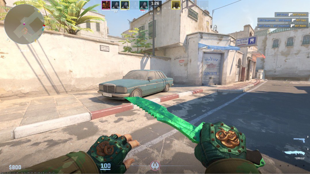 Cs2 csgo emerald huntsman gamma doppler, Video Gaming, Gaming ...