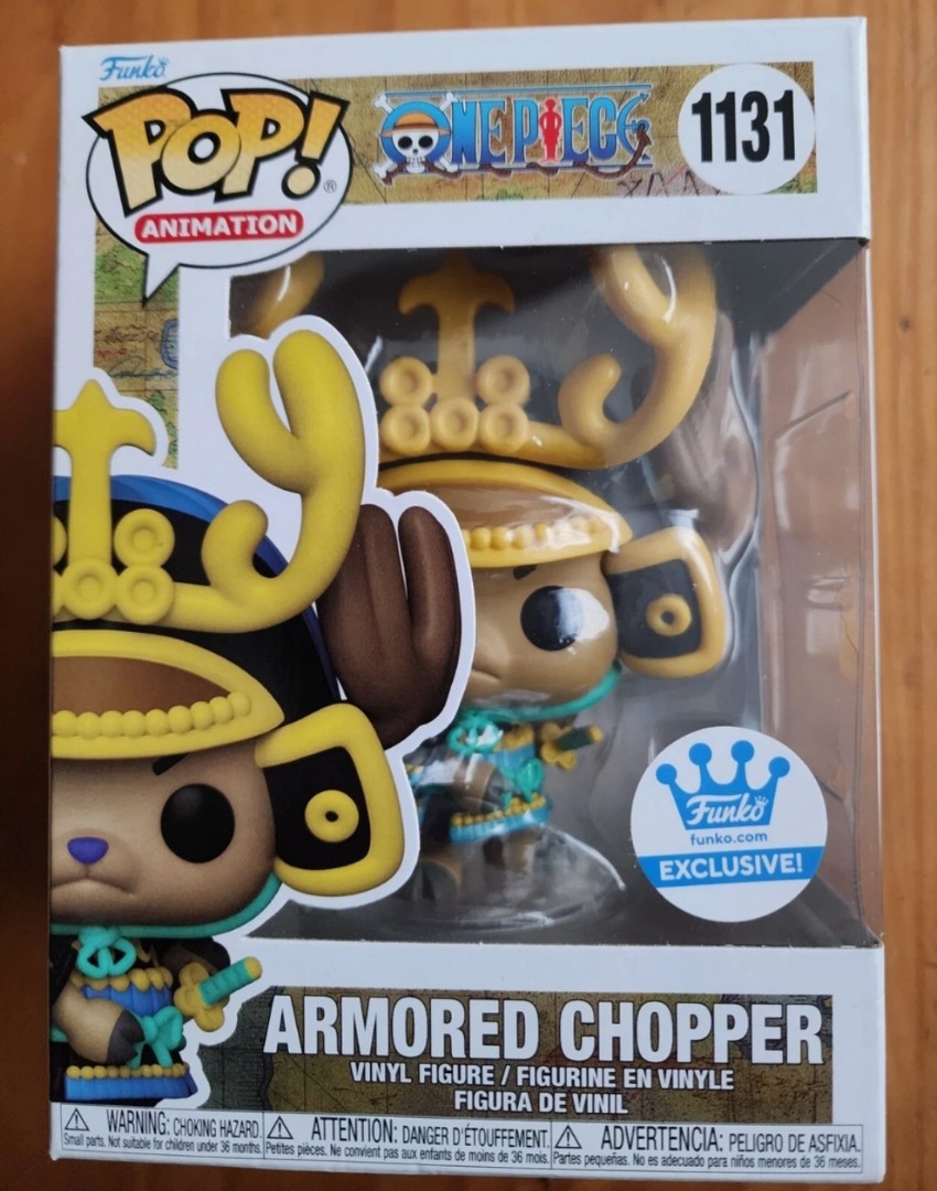 (delivery) 1131 armored chopper funko pop | one piece anime pop ...