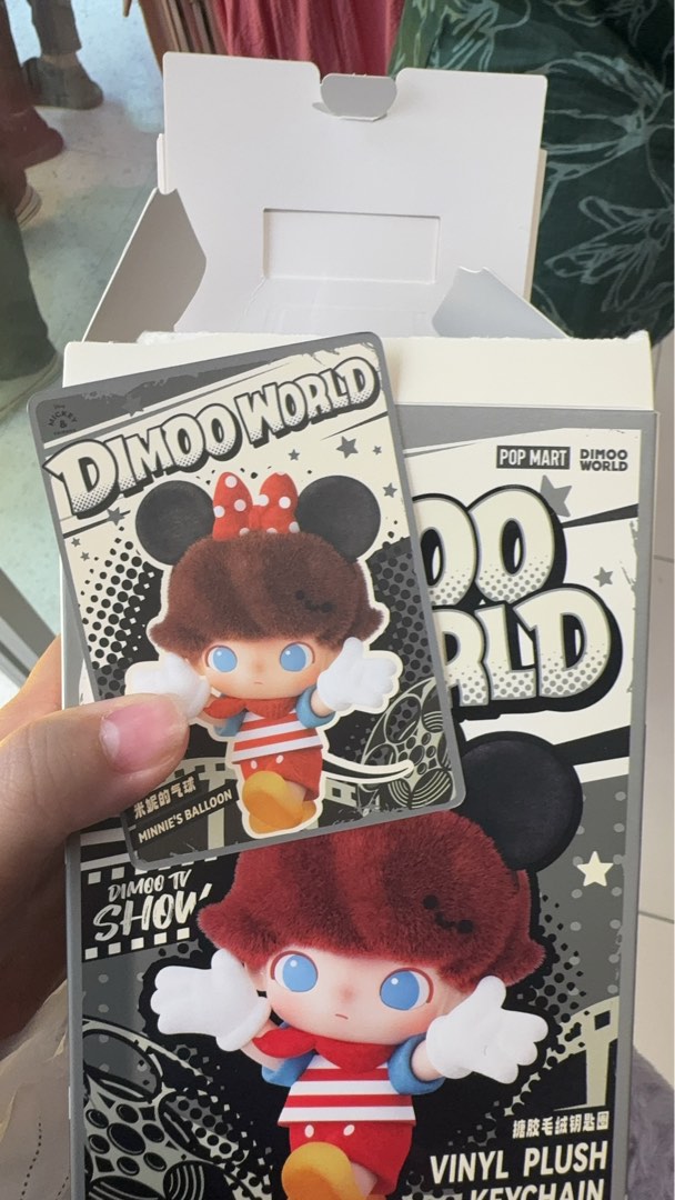Dimoo Disney vinyl plush - Minnie, Hobbies & Toys, Toys & Games on ...