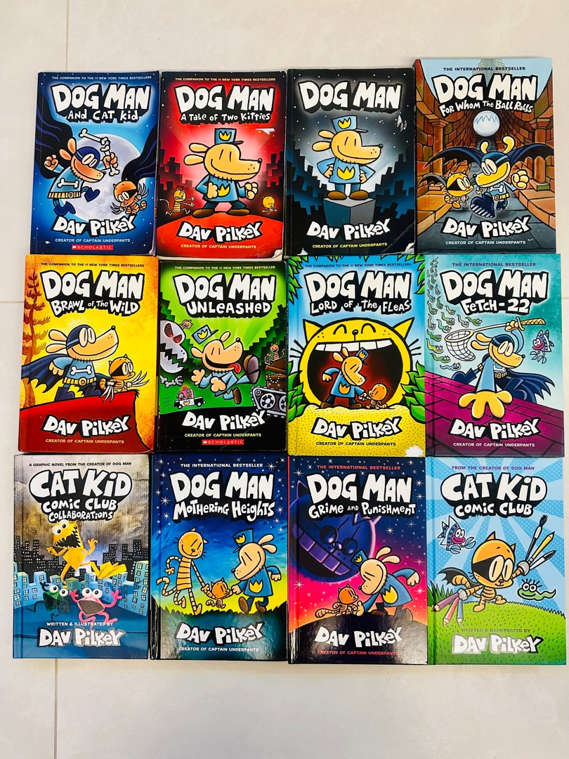 Dog Man Cat Kid, 興趣及遊戲, 書本 & 文具, 兒童書籍 - Carousell