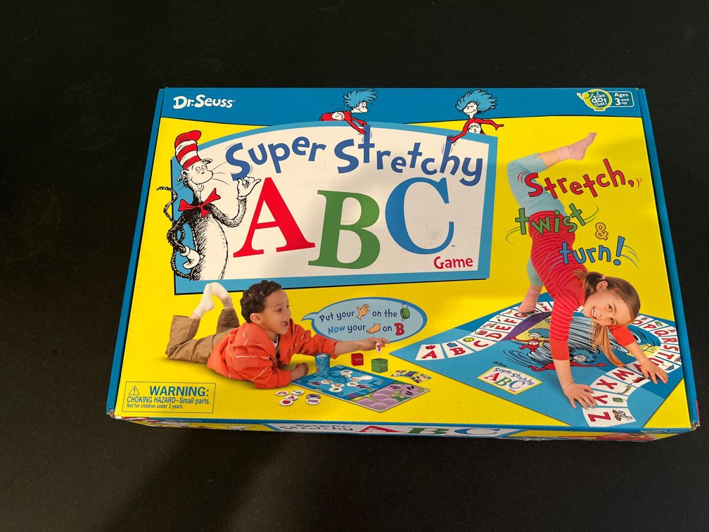 Dr. Seuss Super Stretchy ABC game, Hobbies & Toys, Toys & Games on ...