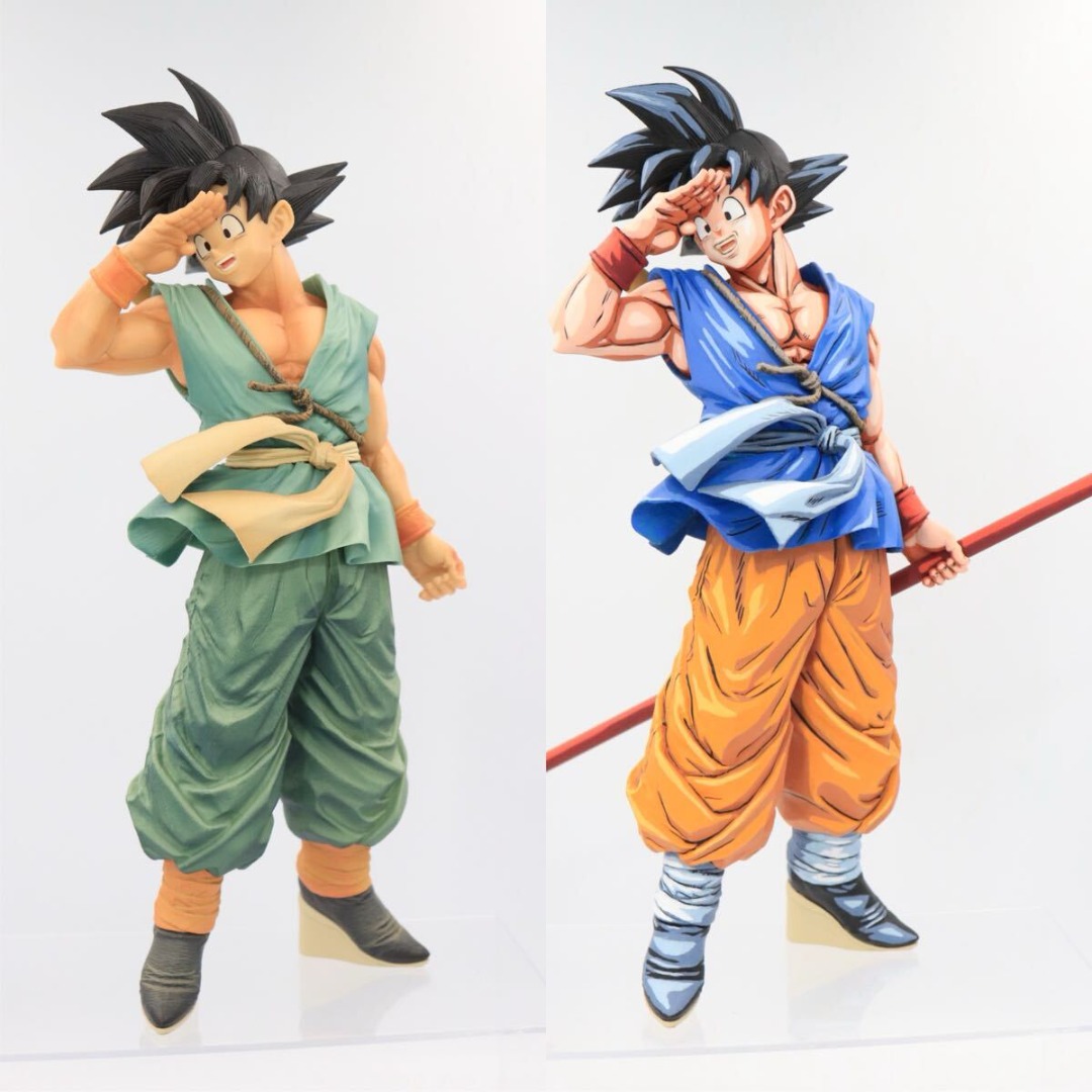 Dragon Ball SMSP Daimatsuri Bye Bye Goku Repainted Figure 2D Coloring ...