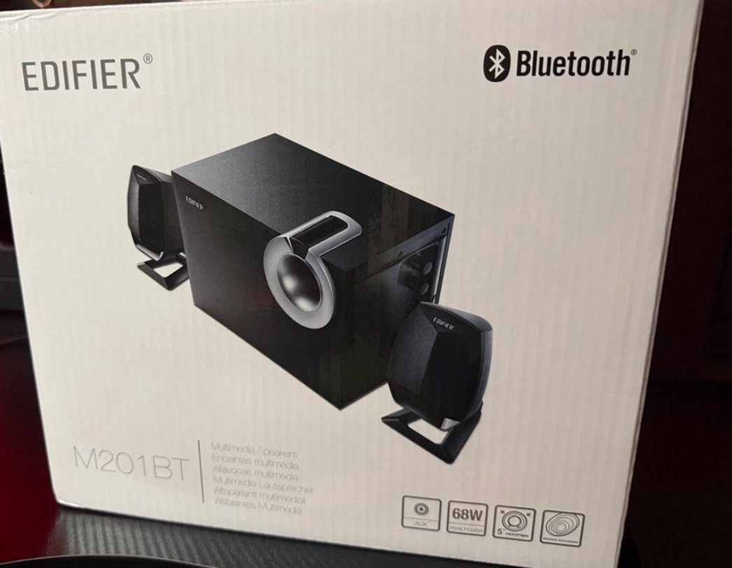 Edifier M201BT Bluetooth Speakers, Audio, Soundbars, Speakers ...