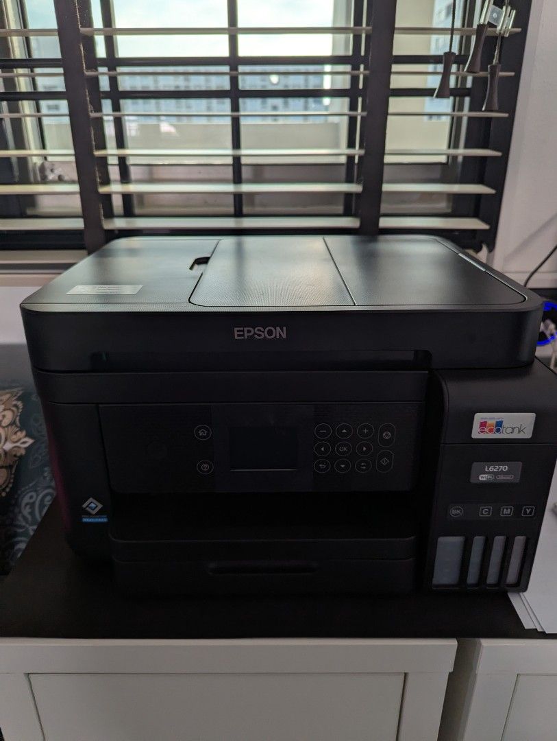 Epson EcoTank L6270 A4 Wi-Fi Duplex All- in-One Ink Tank Printer with ...