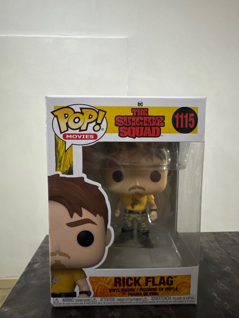 Funko Pop: #1115 Rick Flag (The Suicide Squad), Hobbies & Toys, Toys ...