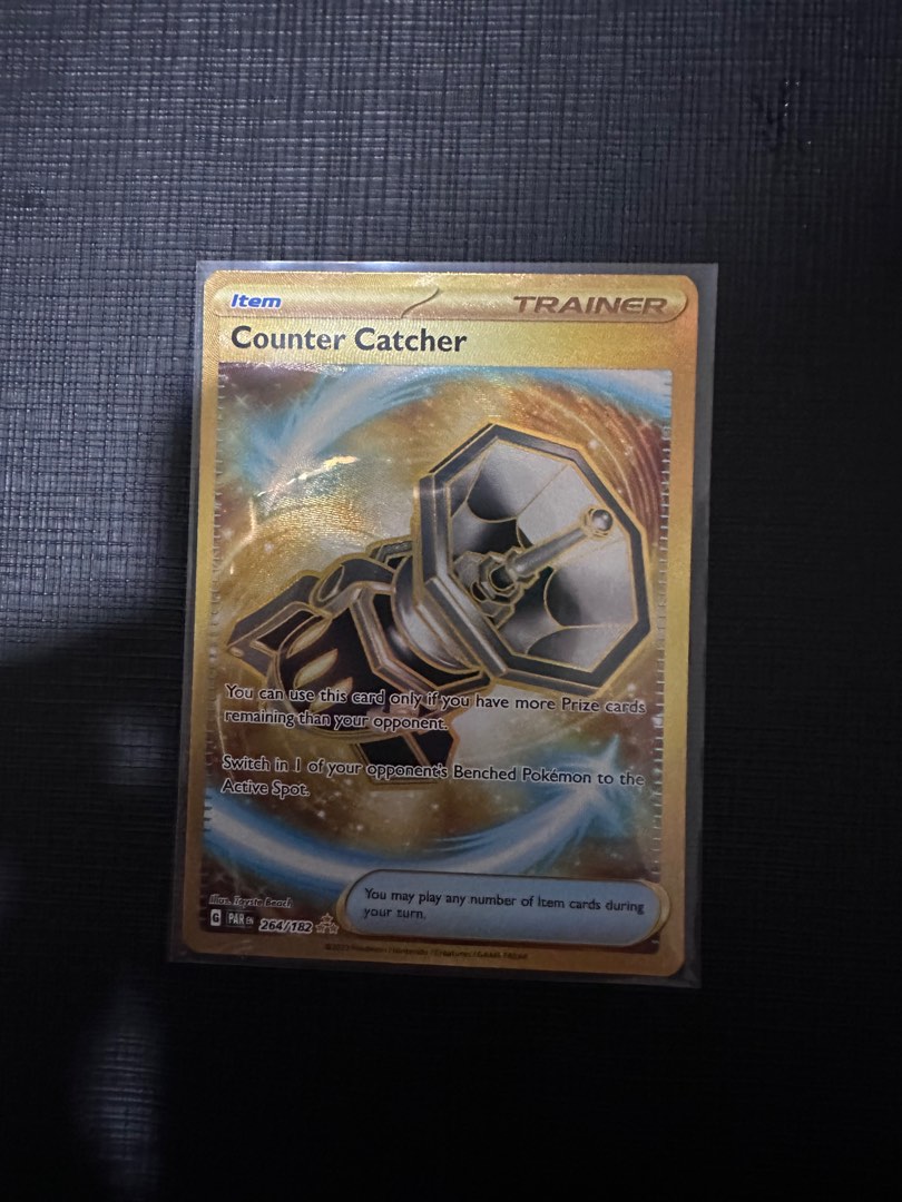 Gold counter catcher, Hobbies & Toys, Toys & Games on Carousell