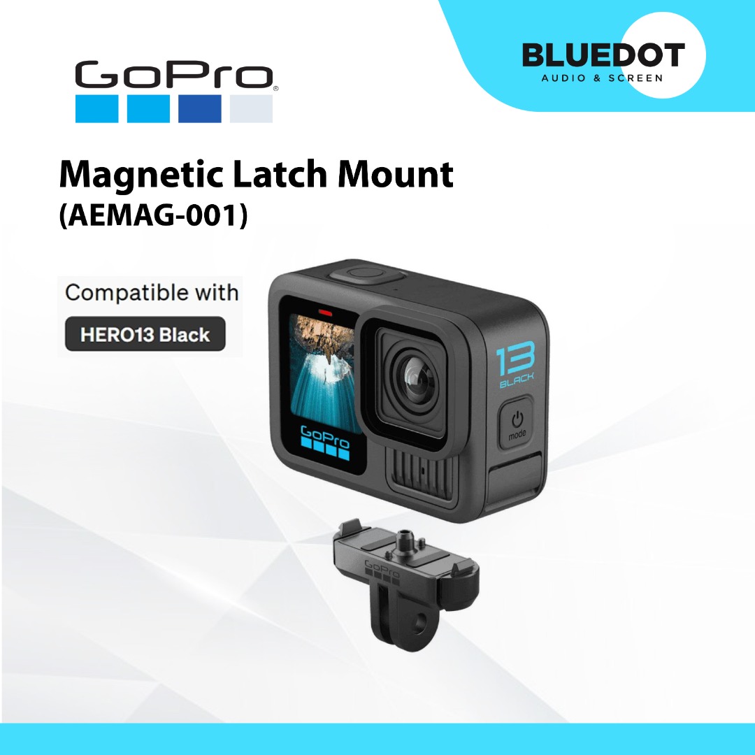 GoPro Magnetic Latch Mount AEMAG-001, Photography, Photography ...