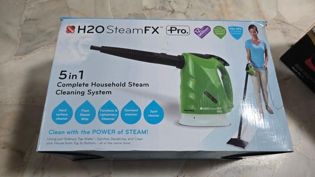 H2O steam FX Pro (5 in 1), Furniture & Home Living, Cleaning & Homecare ...