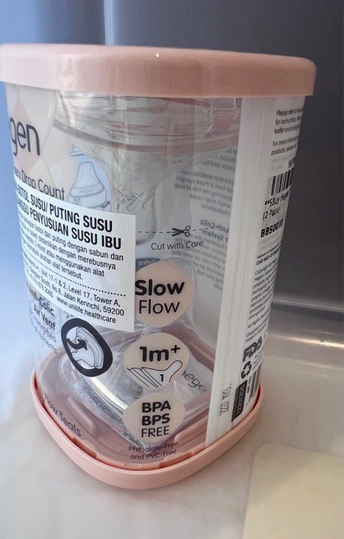 Hegen Teat Extra Slow Flow, Babies & Kids, Nursing & Feeding ...