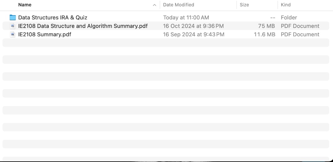 IE2108 Data Structures and Algorithm, Hobbies & Toys, Books & Magazines, Assessment Books on ...