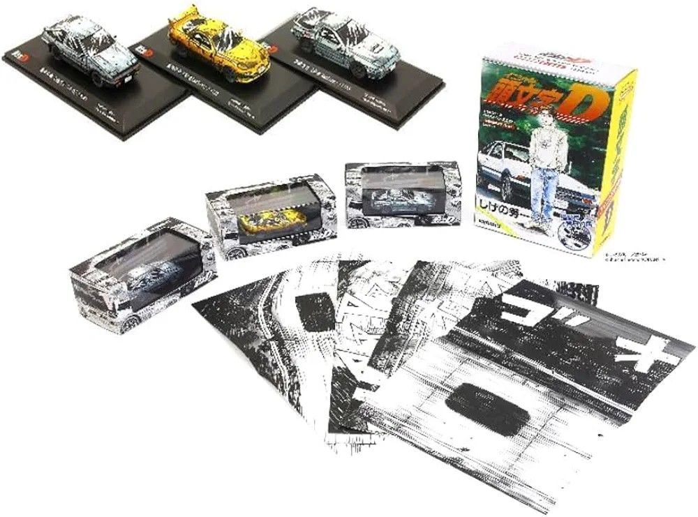 Initial D Kyosho Box Set, Hobbies & Toys, Toys & Games on Carousell