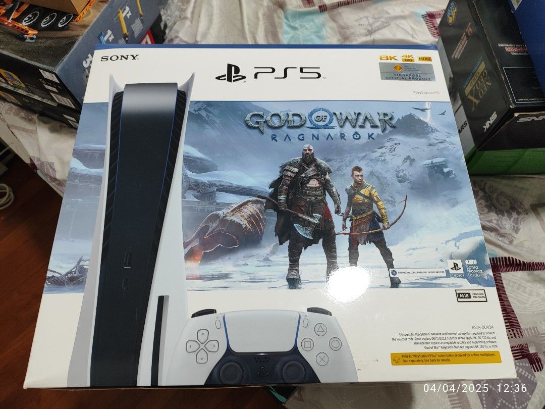 Jailbreakable PS5 Playstation 5 GoW bundle new, Garage Sale on Carousell