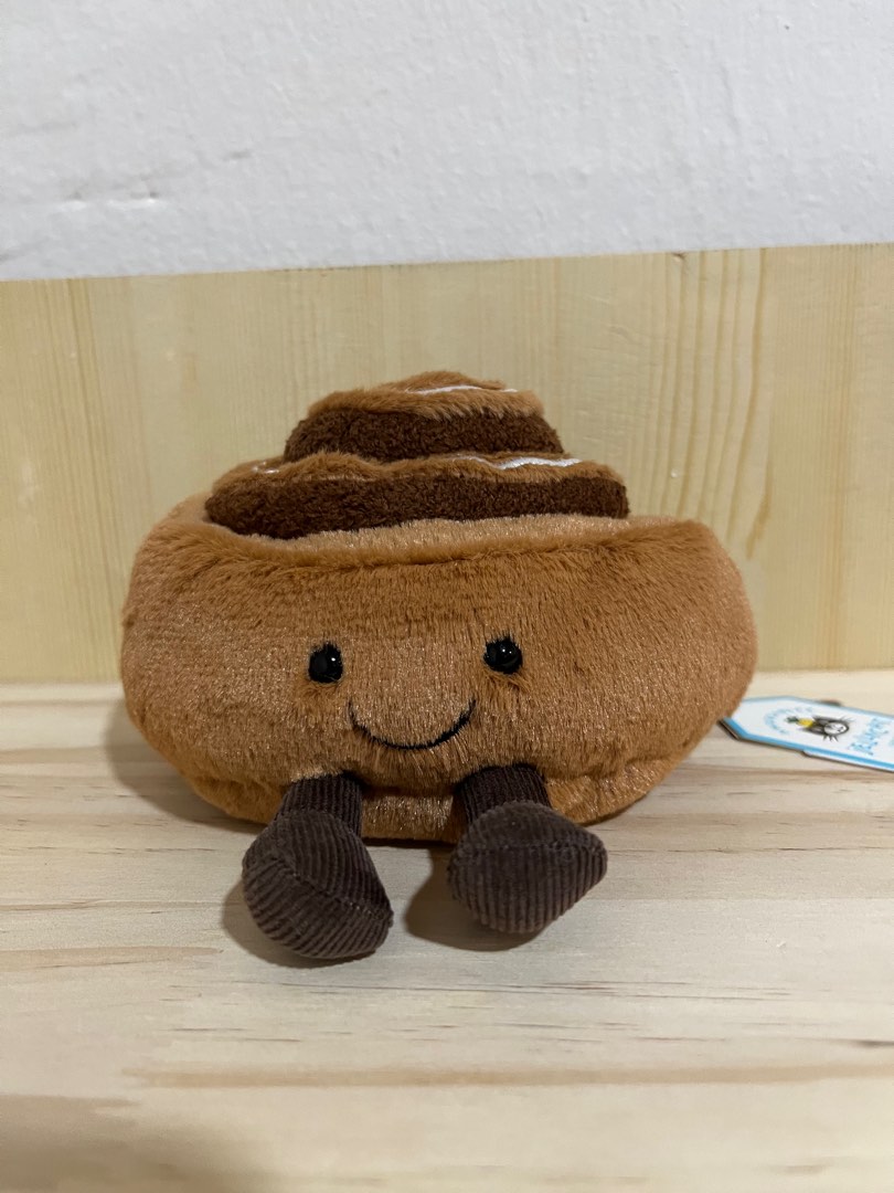 Jellycat Amuseables Cinnamon Bun, Hobbies & Toys, Toys & Games on Carousell