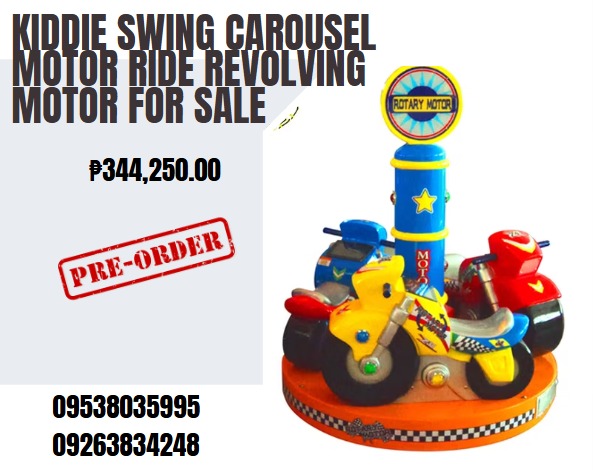 Kiddie Swing Carousel Motor Ride Revolving Motor FOR SALE, Everything ...