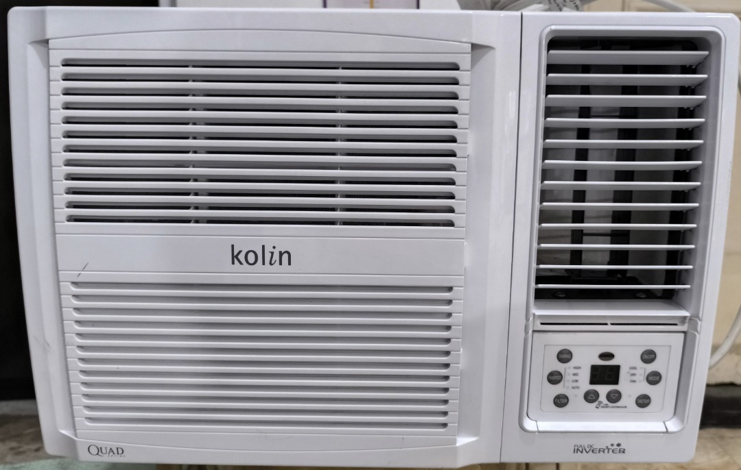 Kolin 1.5HP Quad-Series (KAG-145WCINV) Inverter Window Type Air Con ...