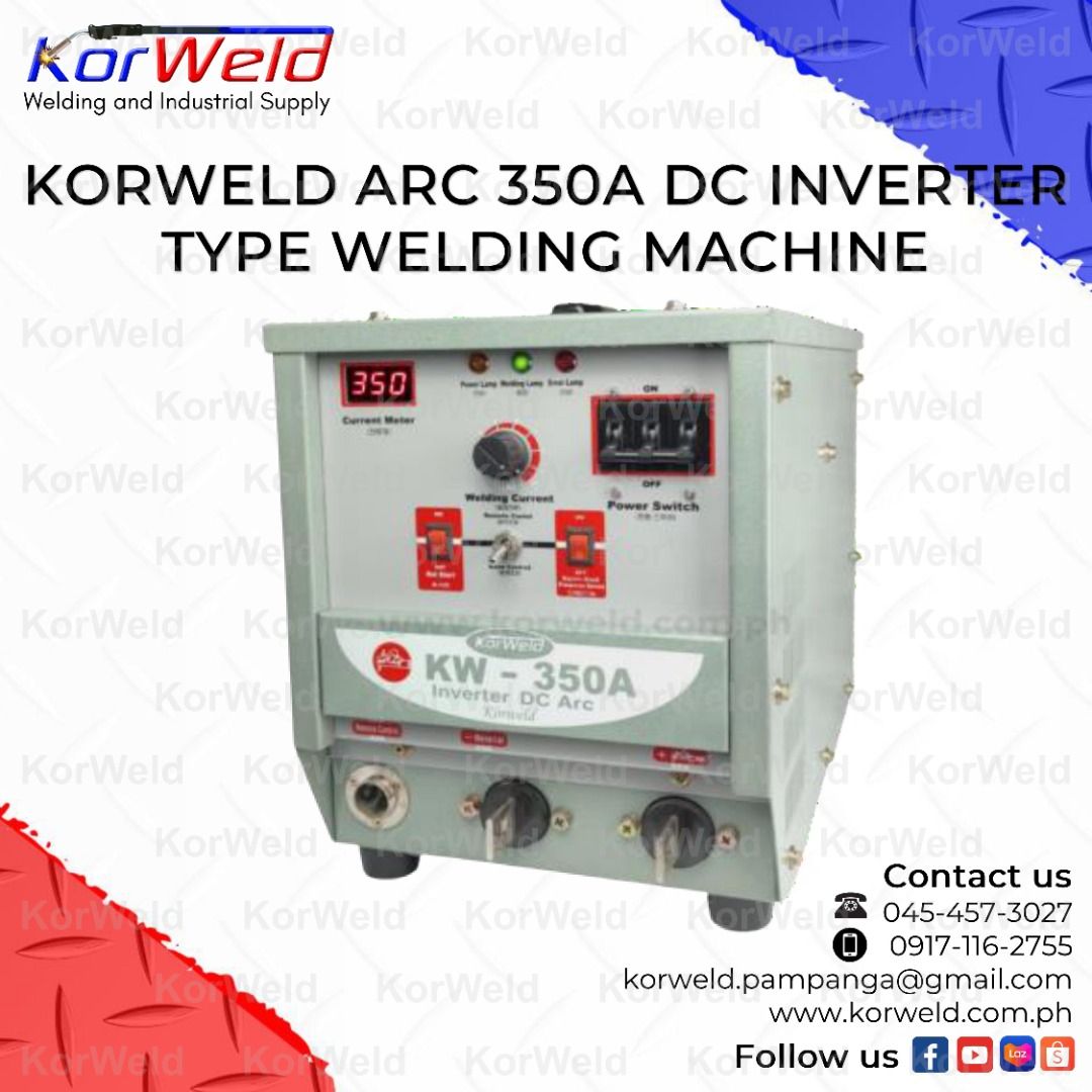 KORWELD AC/DC TIG 350A INVERTER TYPE WELDING MACHINE PHP 78,800, Everything Else, Looking For on ...