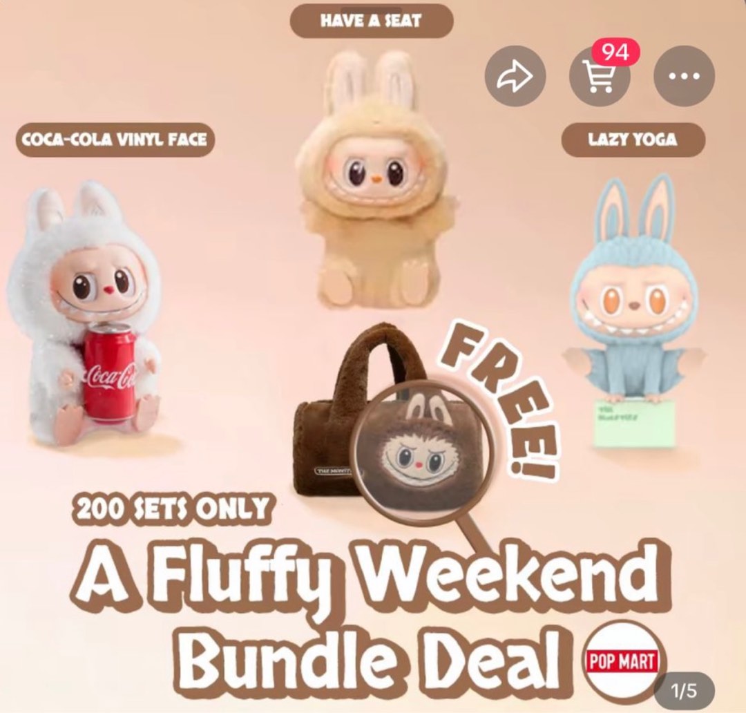 Labubu Bundle Set, Garage Sale on Carousell