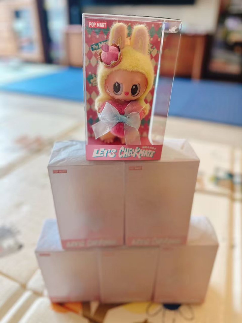 Labubu checkmate queen plush, Hobbies & Toys, Toys & Games on Carousell