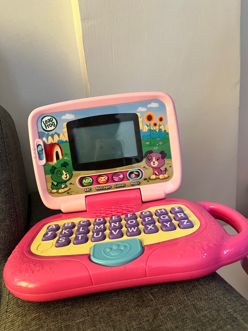 Leapfrog Laptop Toy, Hobbies & Toys, Toys & Games on Carousell
