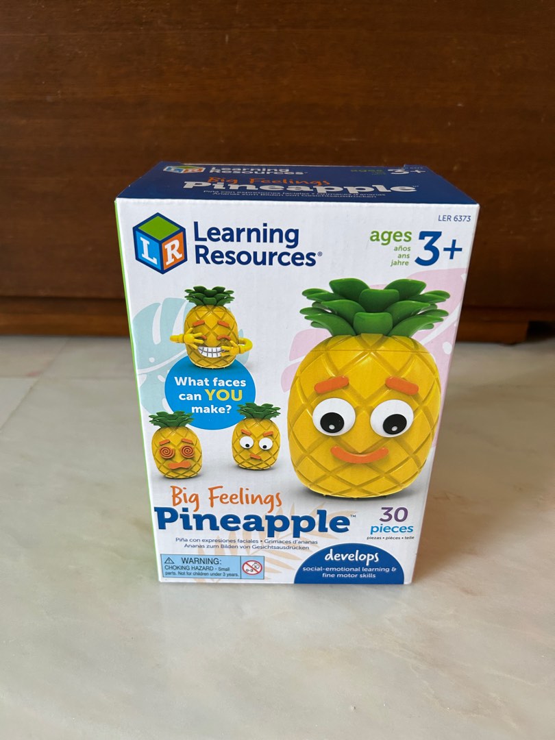 Learning Resources Big Feelings Pineapple, Hobbies & Toys, Toys & Games on Carousell