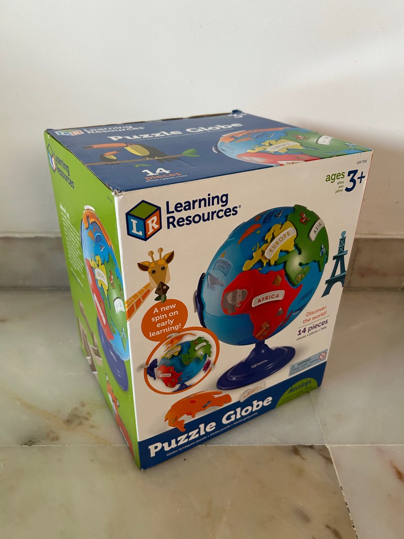 Learning Resources Puzzle Globe, Hobbies & Toys, Toys & Games on Carousell