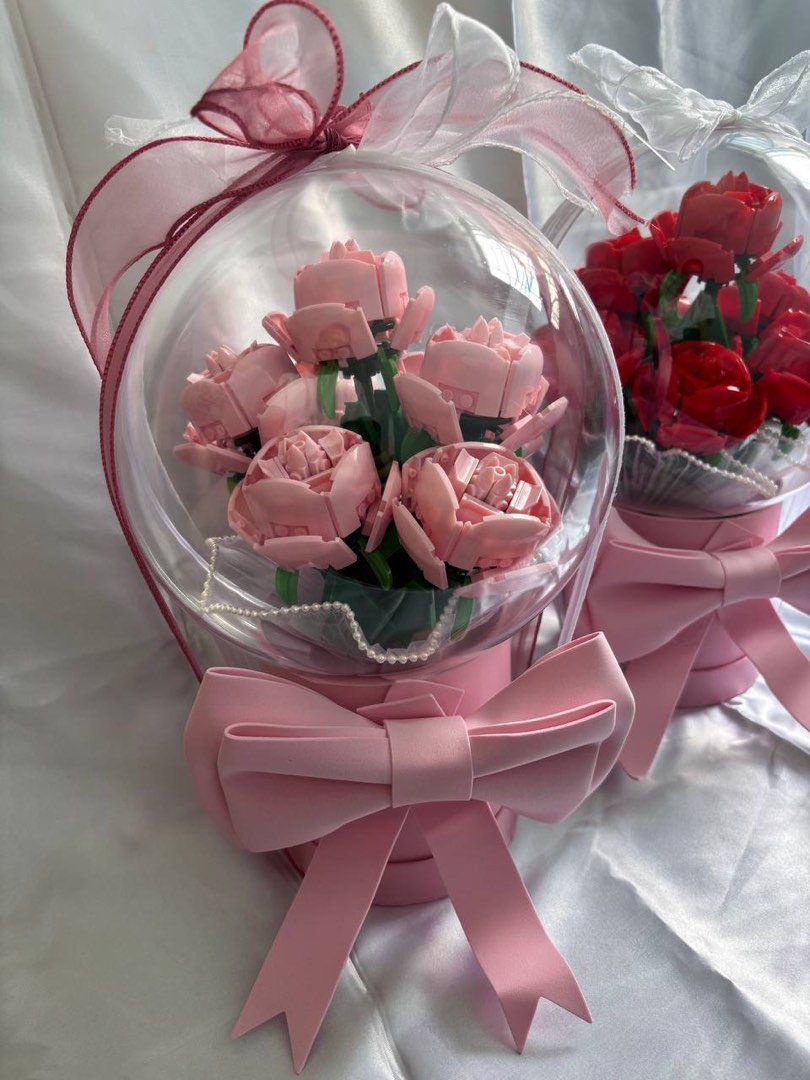 LEGO ROSE DOME FLOWER, Hobbies & Toys, Stationery & Craft, Flowers ...