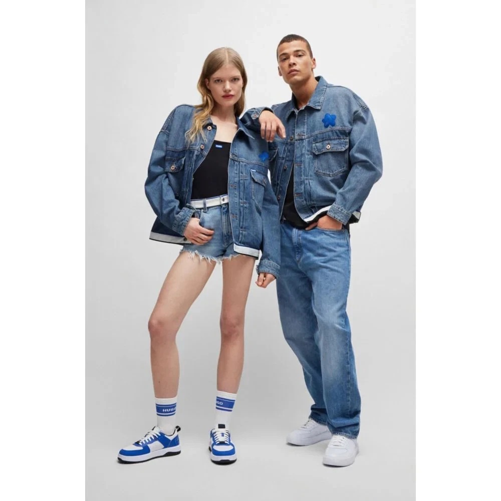 Limited Edition Hugo Boss Denim Jacket (Blue), Men's Fashion, Coats ...