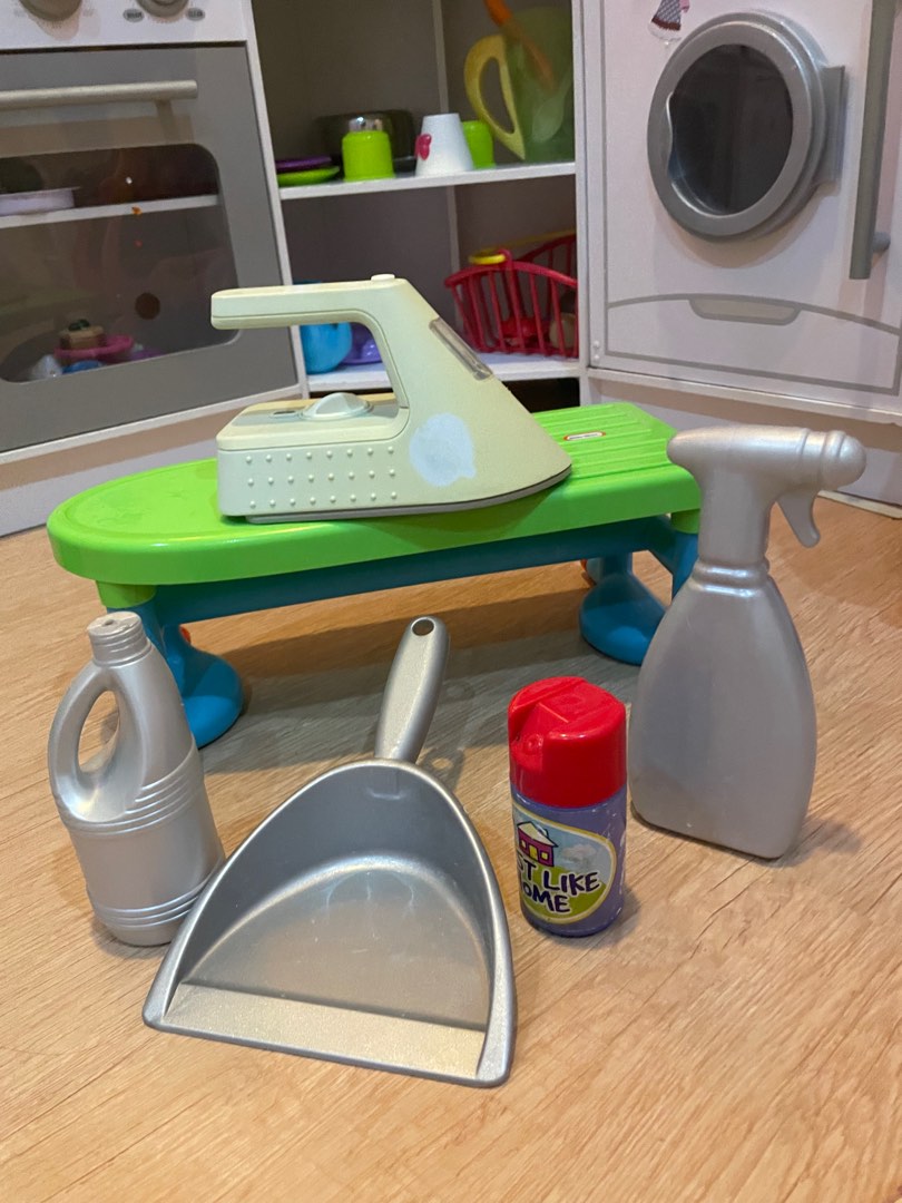 Little tikes ironing board Iron toy with lights and sounds just home ...
