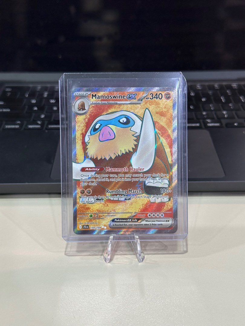 Mamoswine ex 174/159 | Journey Together (Ultra Rare), Hobbies & Toys ...