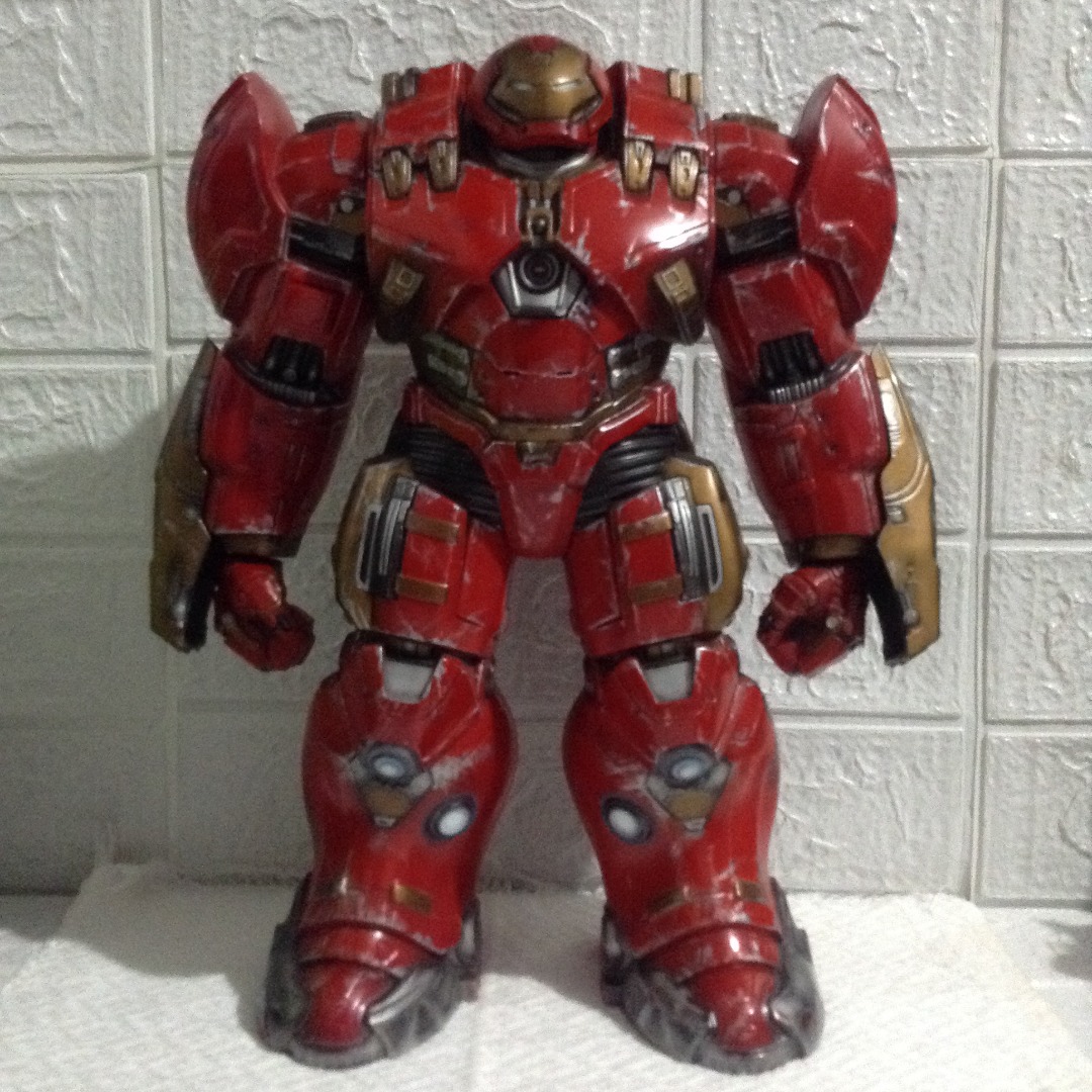 MARVEL CUSTOM PAINTED BATTLE DAMAGED HULKBUSTER, Hobbies & Toys, Toys ...