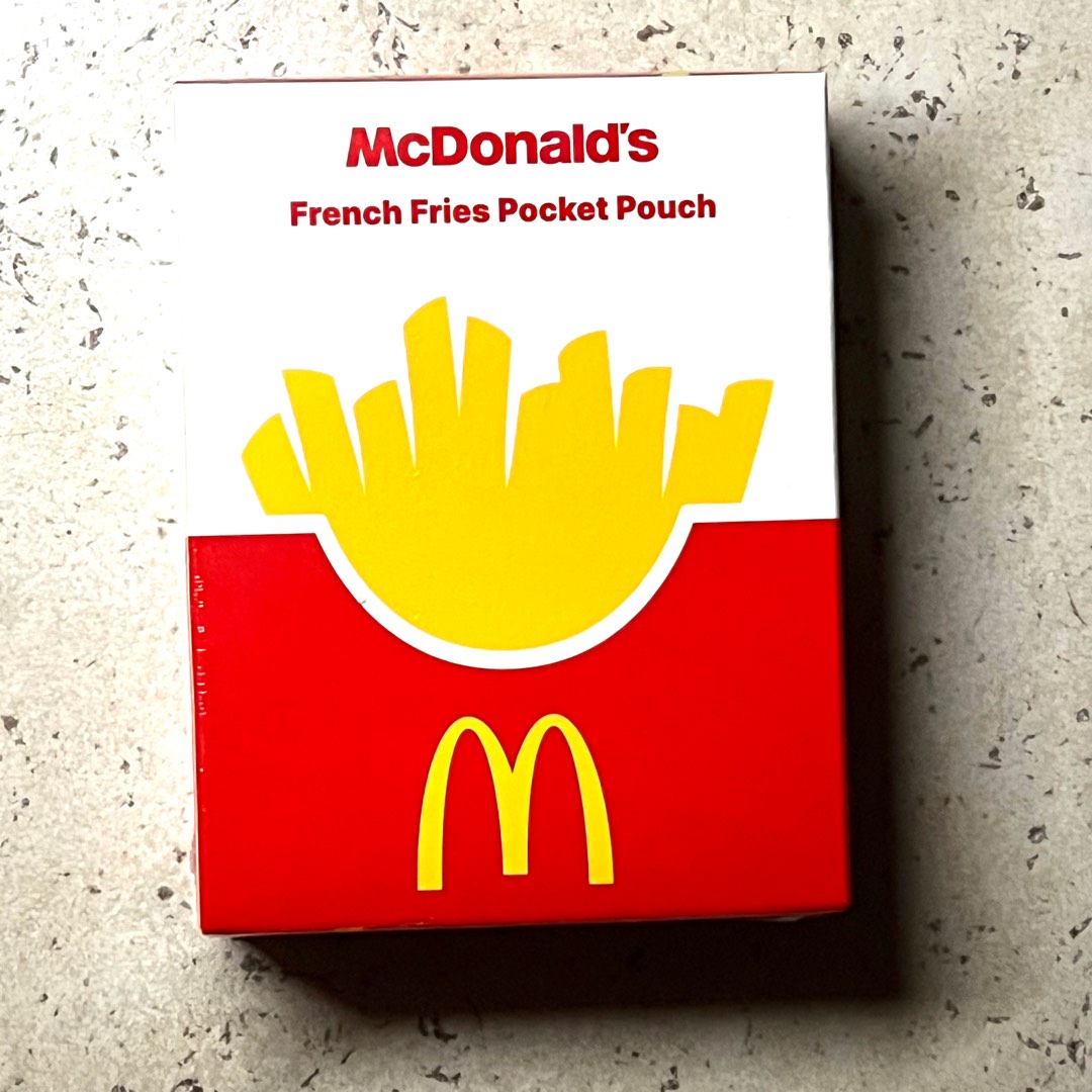 McDonald Fries Pouch, Women's Fashion, Bags & Wallets, Purses & Pouches ...