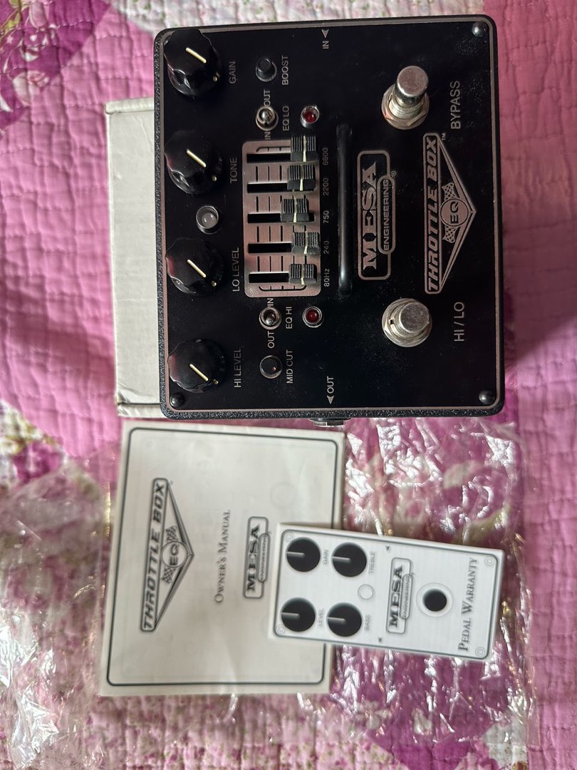 Mesa Throttle box eq, Hobbies & Toys, Music & Media, Musical ...