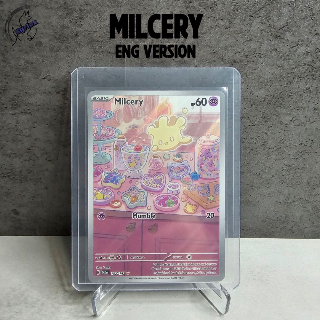Milcery | Pokemon Stellar Crown | Eng Version, Hobbies & Toys, Toys ...