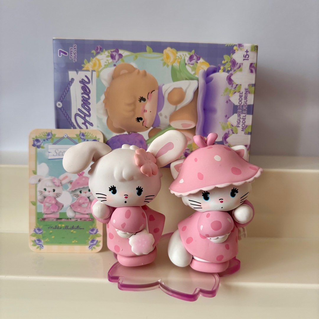 Miniso Mikko Illustration Flower Secret, Hobbies & Toys, Toys & Games ...