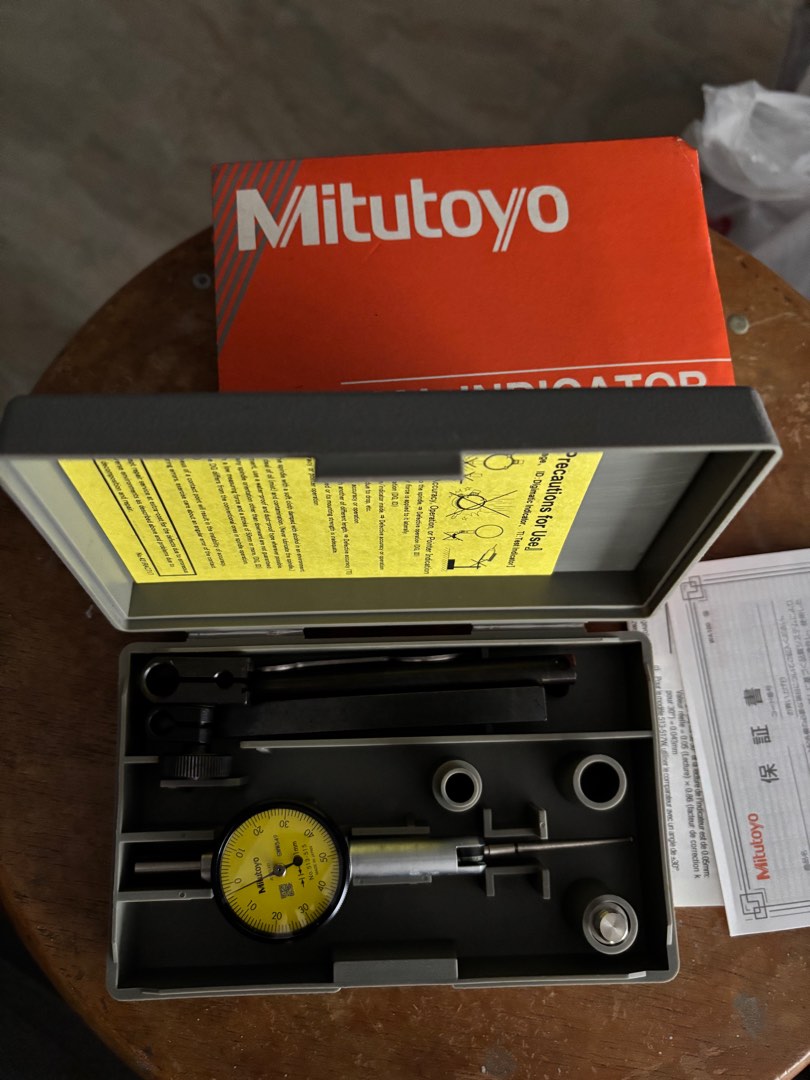 Mitutoyo Dial Indicator 513-515T (metric), Hobbies & Toys, Stationery ...