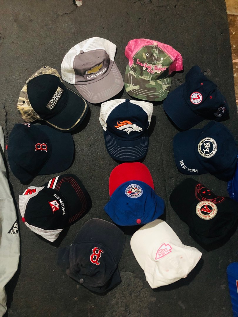 mixed caps bundle, Men's Fashion, Watches & Accessories, Caps & Hats on ...