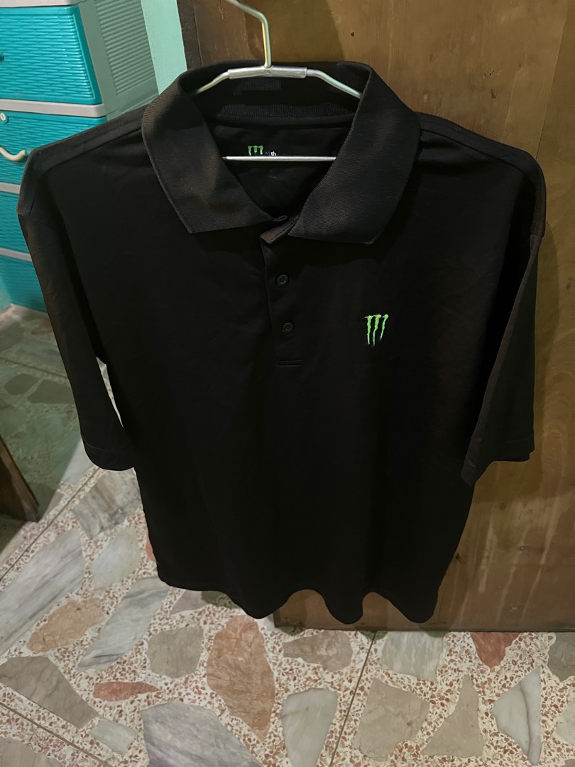 Monster Energy Polo Shirt, Men's Fashion, Tops & Sets, Tshirts & Polo ...