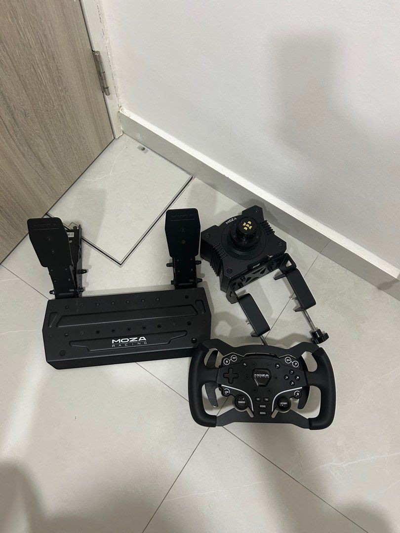 MOZA R5 bundle full set with ES formula F1 wheel add on sim racing ...