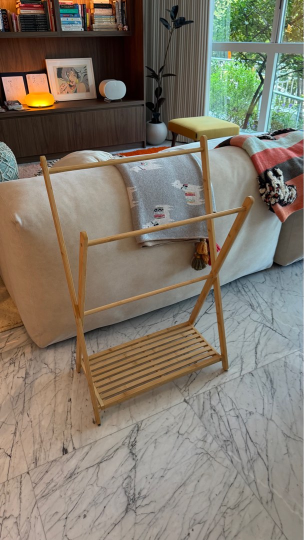 Muji Towel Rack, Furniture & Home Living, Home Improvement ...