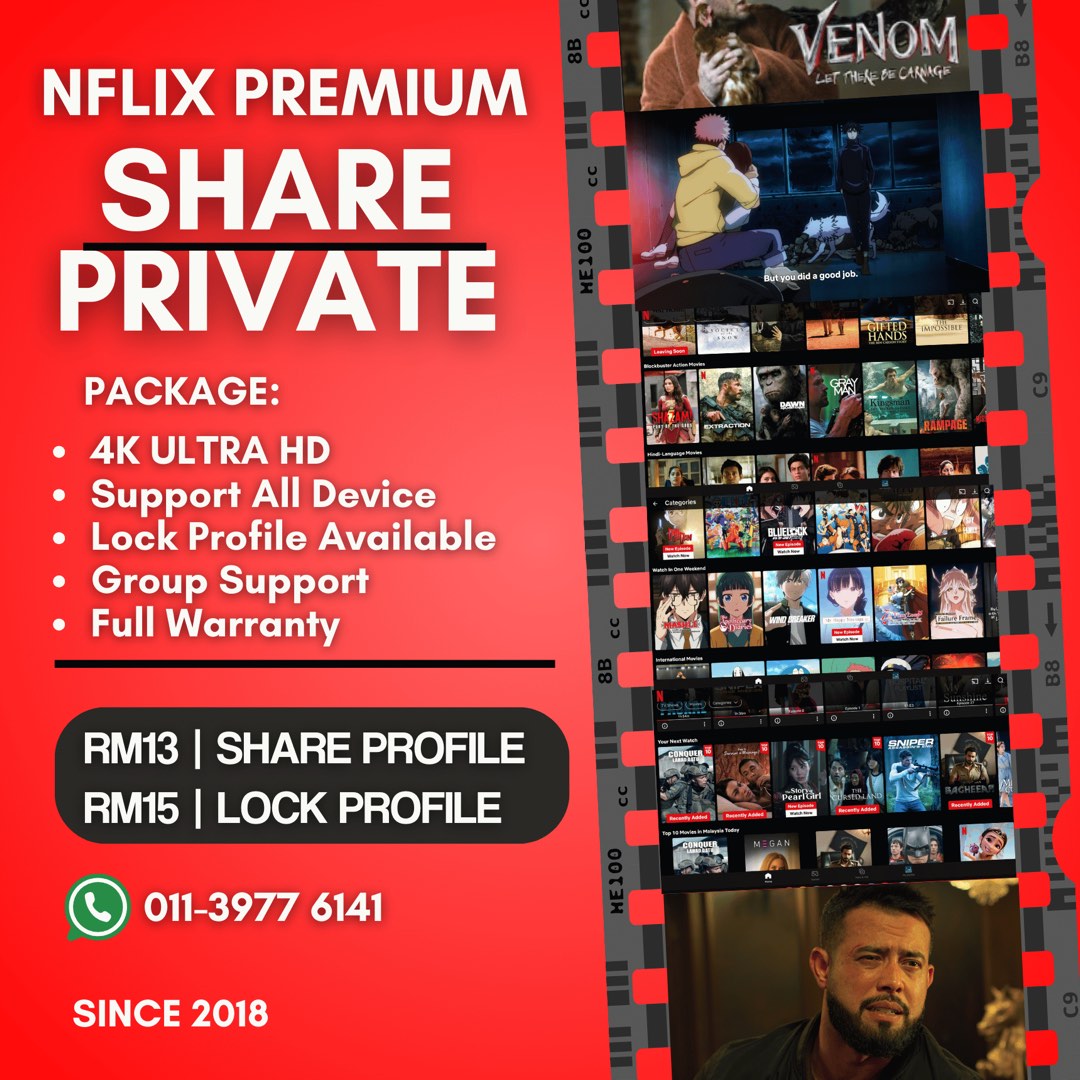 Netflix Jimat, Tickets & Vouchers, Vouchers on Carousell